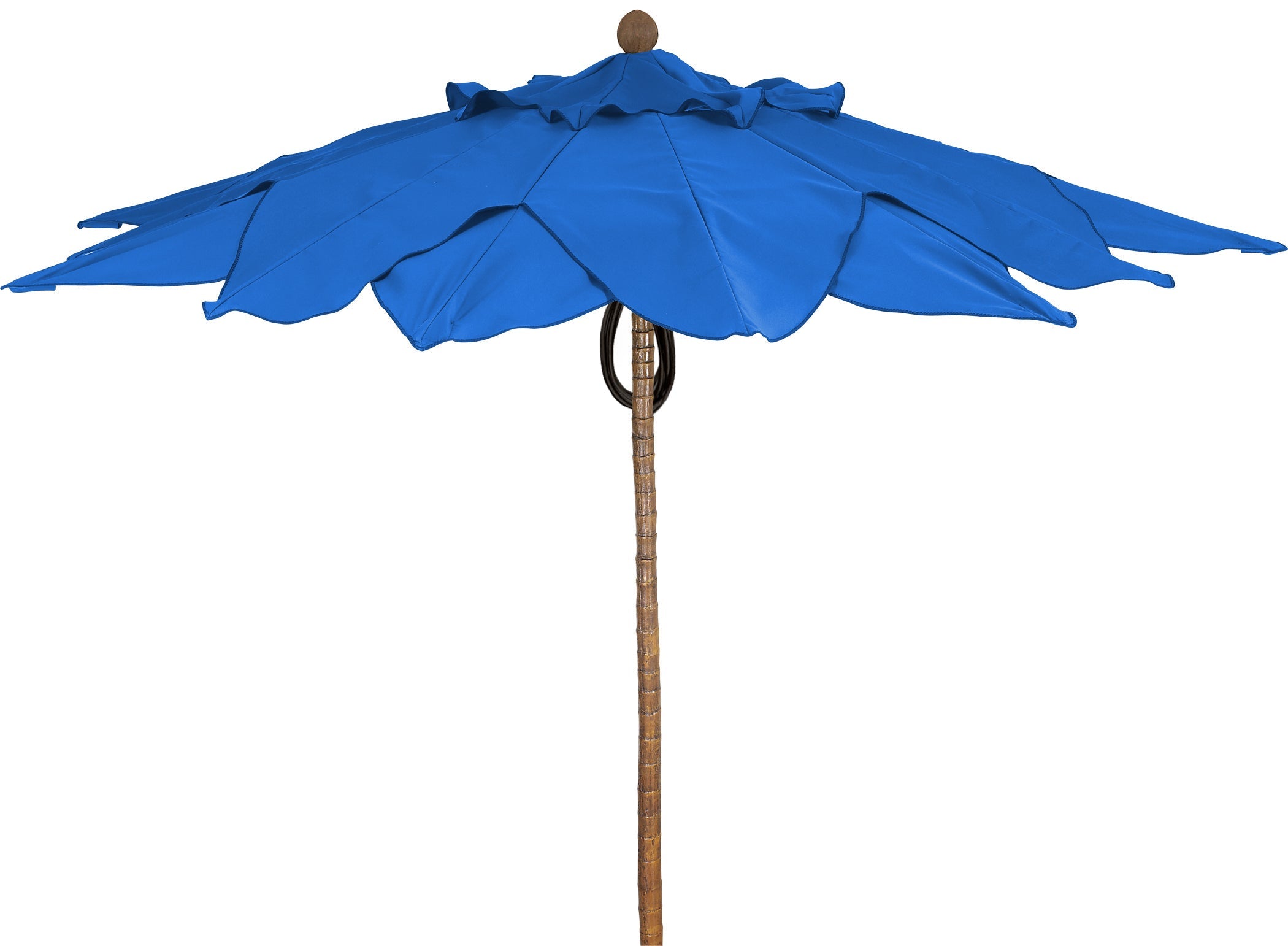 FiberBuilt Palm Center Pole Umbrella – Patio Pelican