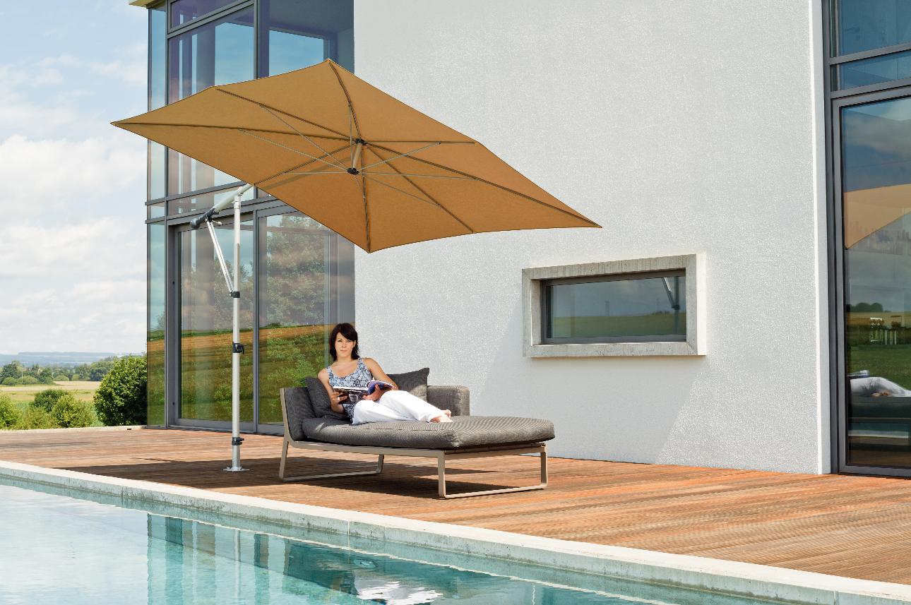 May Parasols Mezzo Square Umbrella – Patio Pelican