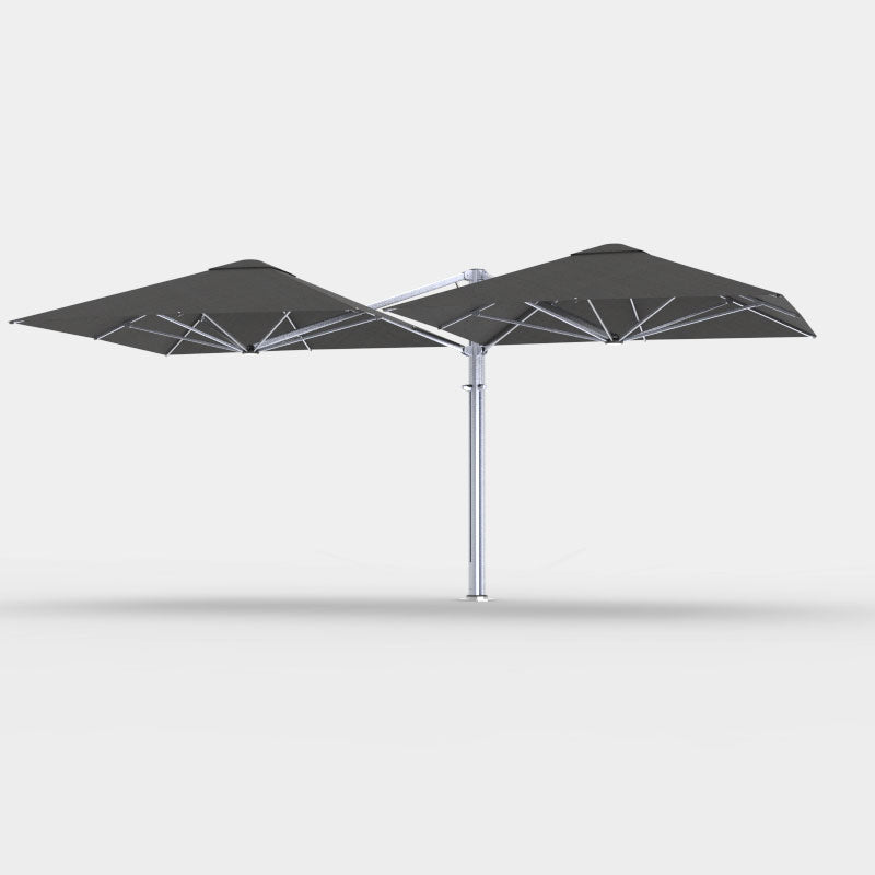 Shadowspec Unity™ Cantilever Umbrella - Square Duo 10’ – Patio Pelican