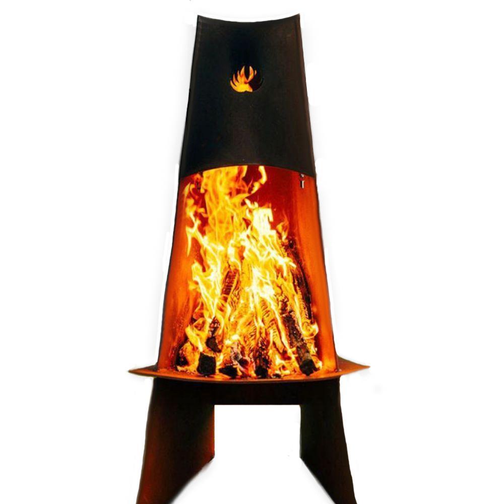 Fire Pit Art Vesuvius Wood-Burning Fire Pit – Patio Pelican