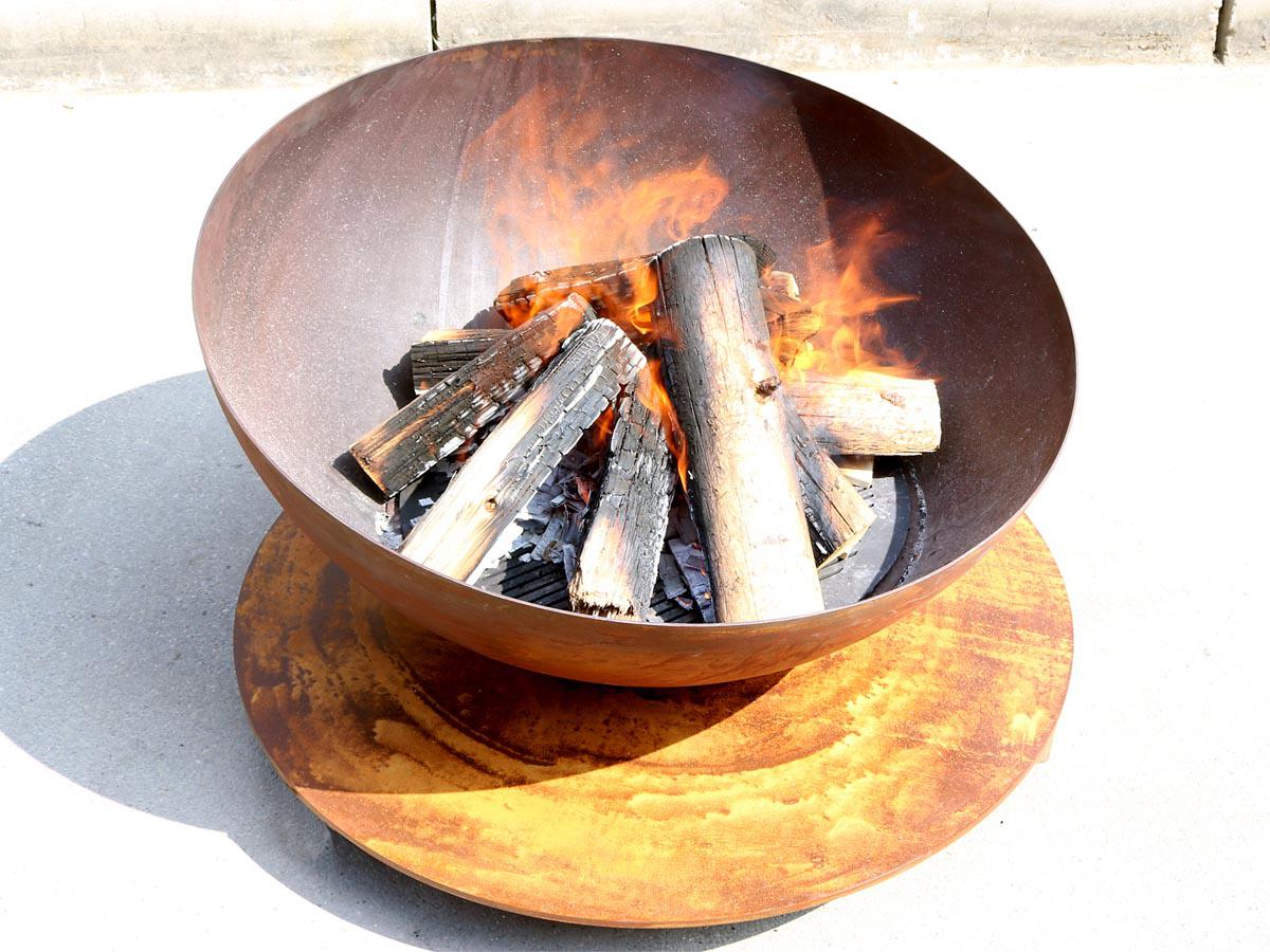 GlammFire Solace - Firewood/Charcoal Fire Pit – Patio Pelican